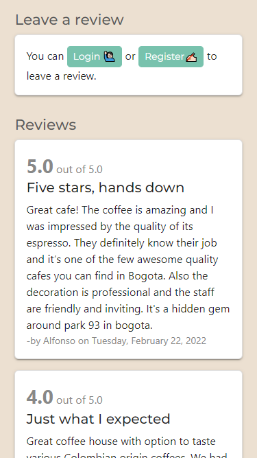 GitHub - ivanbaug/cafe-wifi: Improved version of my previous cafe-wifi site, now using React and ...